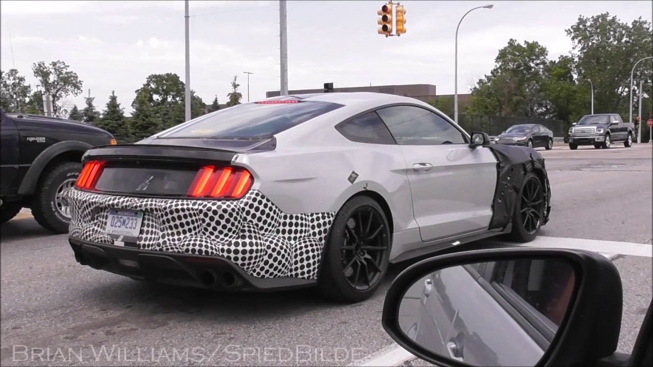Strange Mustang Prototype Spied Near Dearborn, Could Be Test Mule For ...