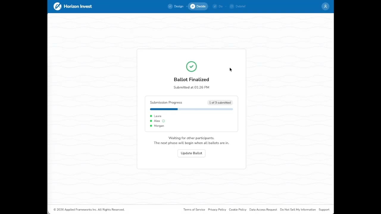 Horizon Invest Training Edition