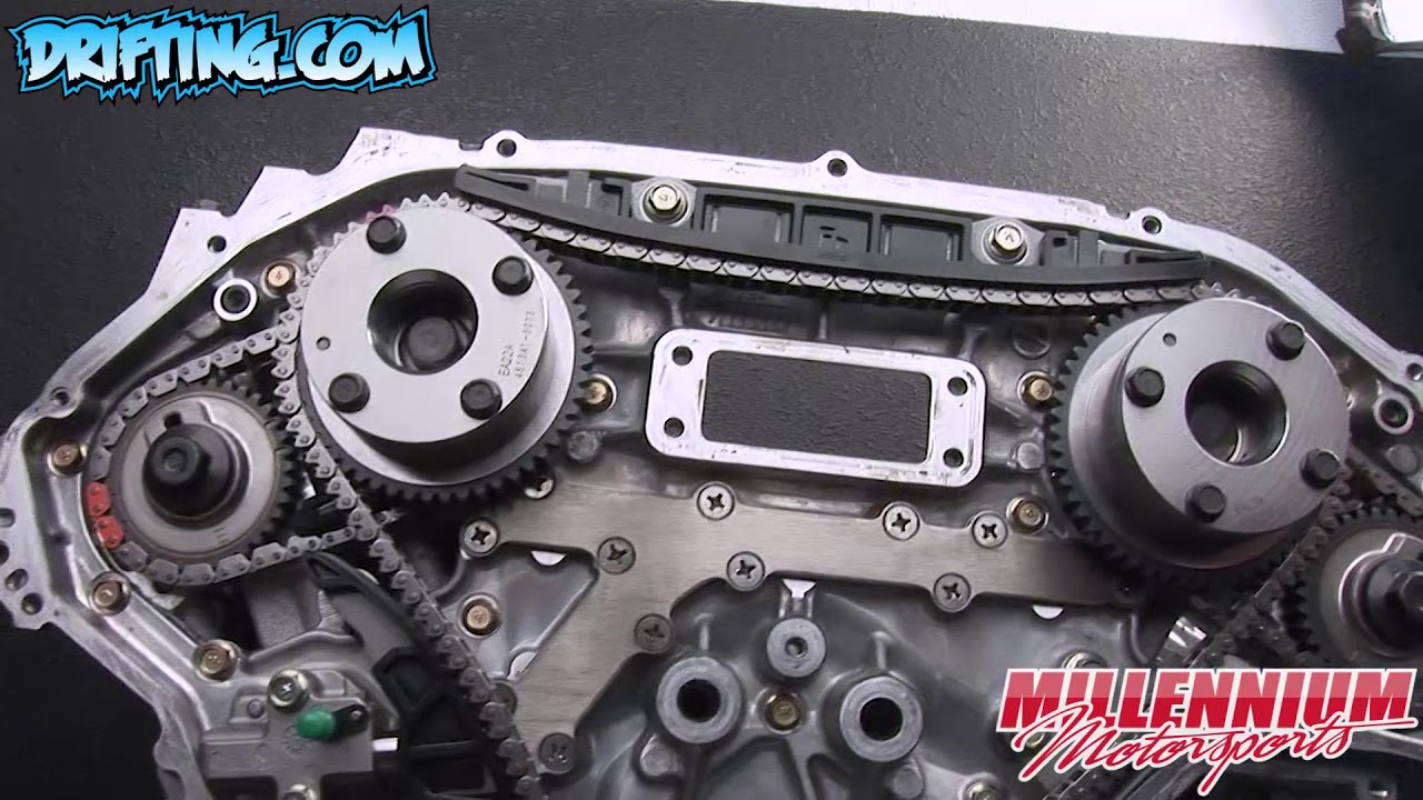 VQ35DE 350Z / G35 - Verify Marks on the Timing Chain / Gears