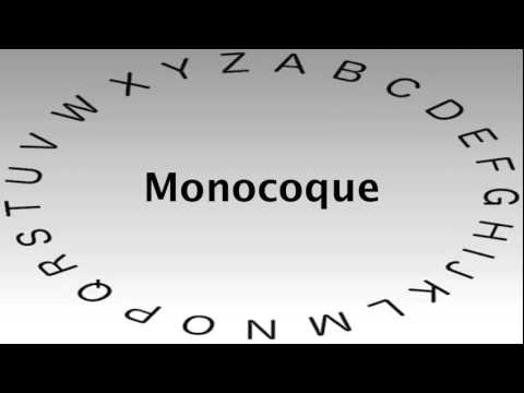 Spelling Bee Words and Definitions — Monocoque