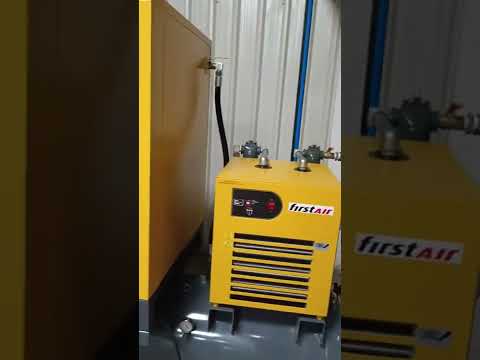 FS Curtis FAS11A Air Screw Compressor Installation