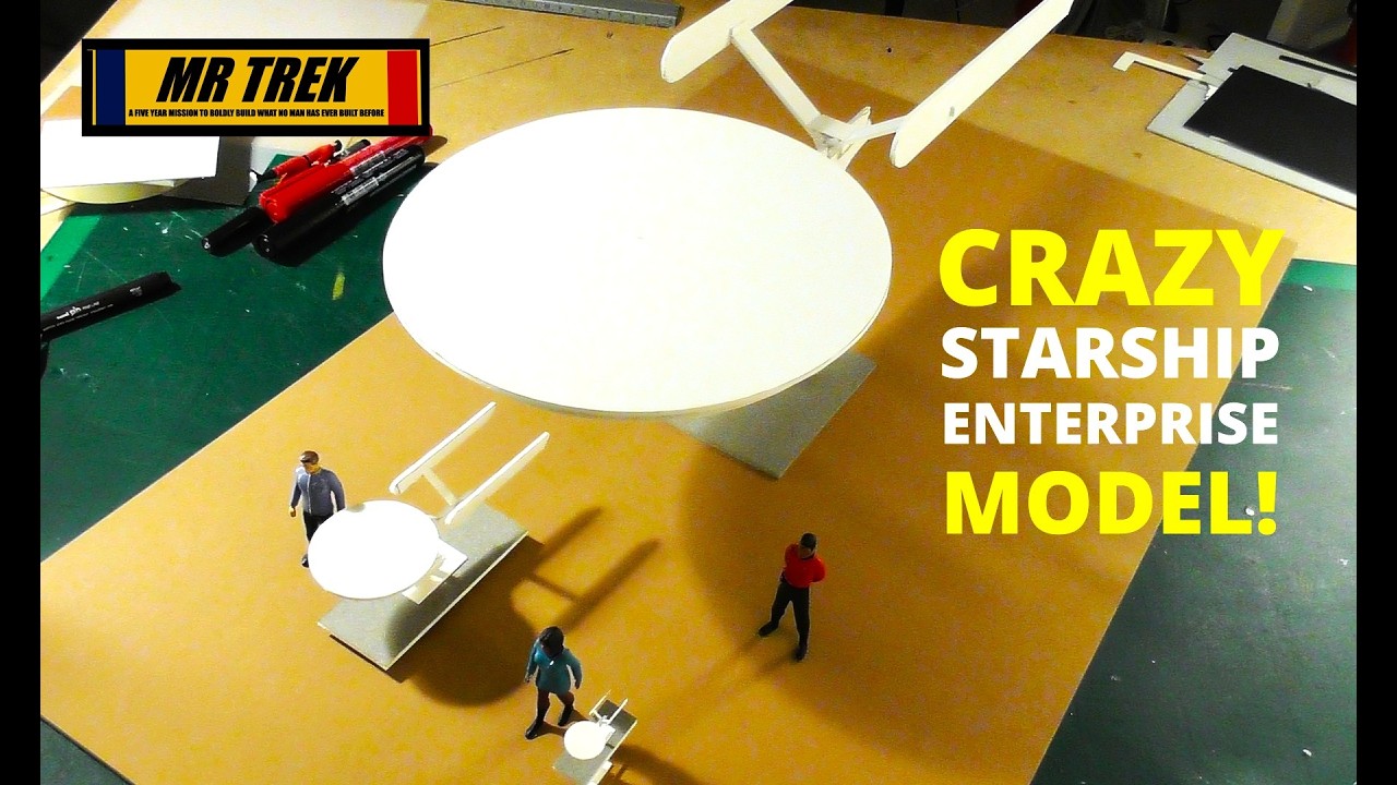 The INSANE scale of my EPIC Starship Enterprise model!