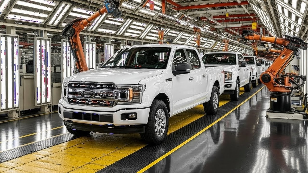 Inside the Mega Factory: The High-Tech Engineering Behind the F-150 and Ford Car