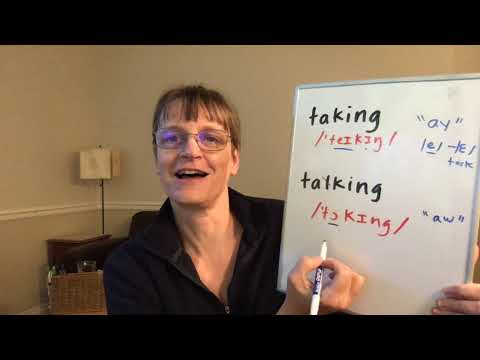How to Pronounce Taking vs. Talking (Free American Accent Training from SpeechModification.com)
