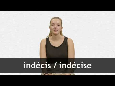 English Translation of “INDÉCIS” | Collins French-English Dictionary