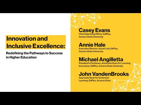 Innovation & Inclusive Excellence: Redefining the Pathways to Success in Higher Education | EdPlus