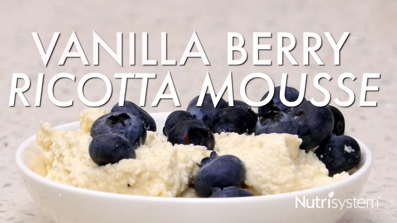 Vanilla Berry Ricotta Mousse