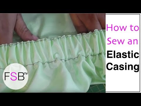 Sewing an elastic waist casing | lisapowersdesign