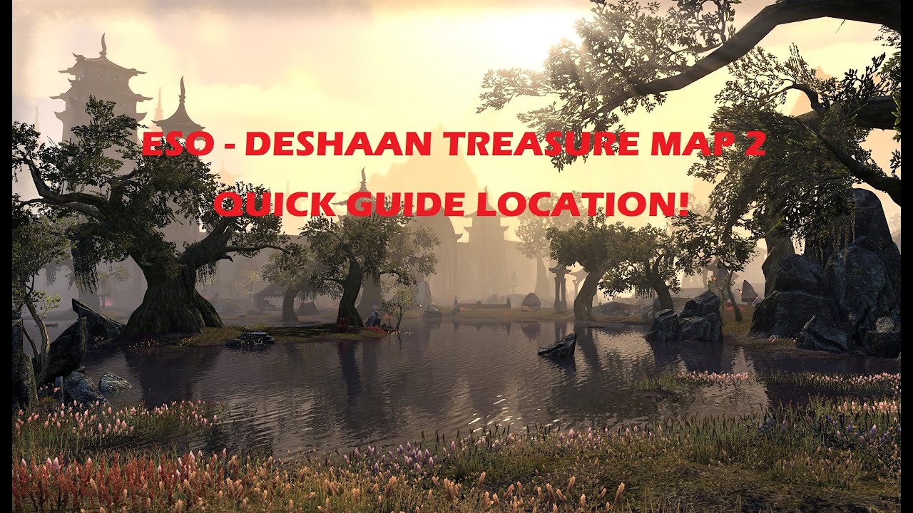 ESO - Deshaan Treasure Map 2 Location! (QUICK GUIDE)