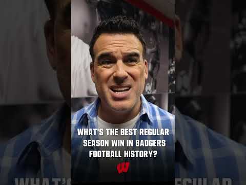Best Wisconsin #Badgers regular season win? #collegefootball