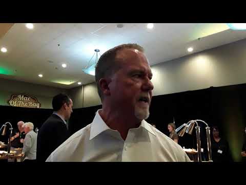 Mark McGwire at the A's Hall of Fame reception