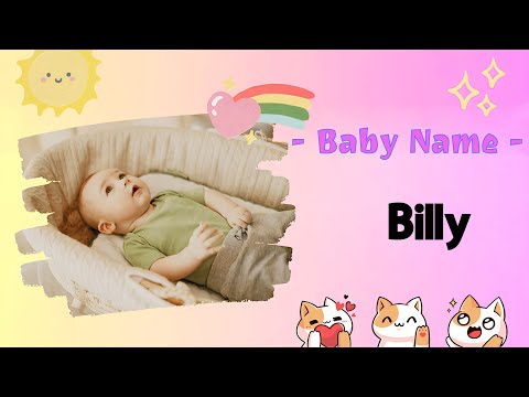 BILLY | Billy name meaning | Boy Name Meaning | Dah! (2023)