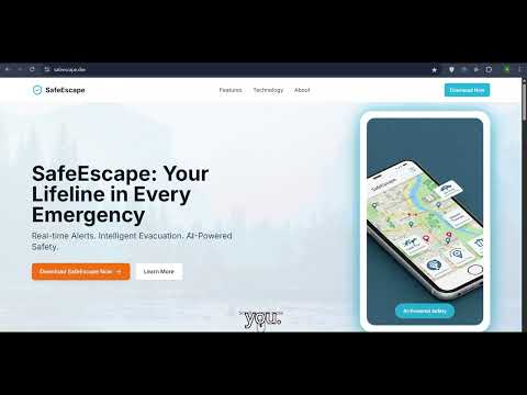 SafeEscape: Building an AI-Powered Lifeline for Disaster Response