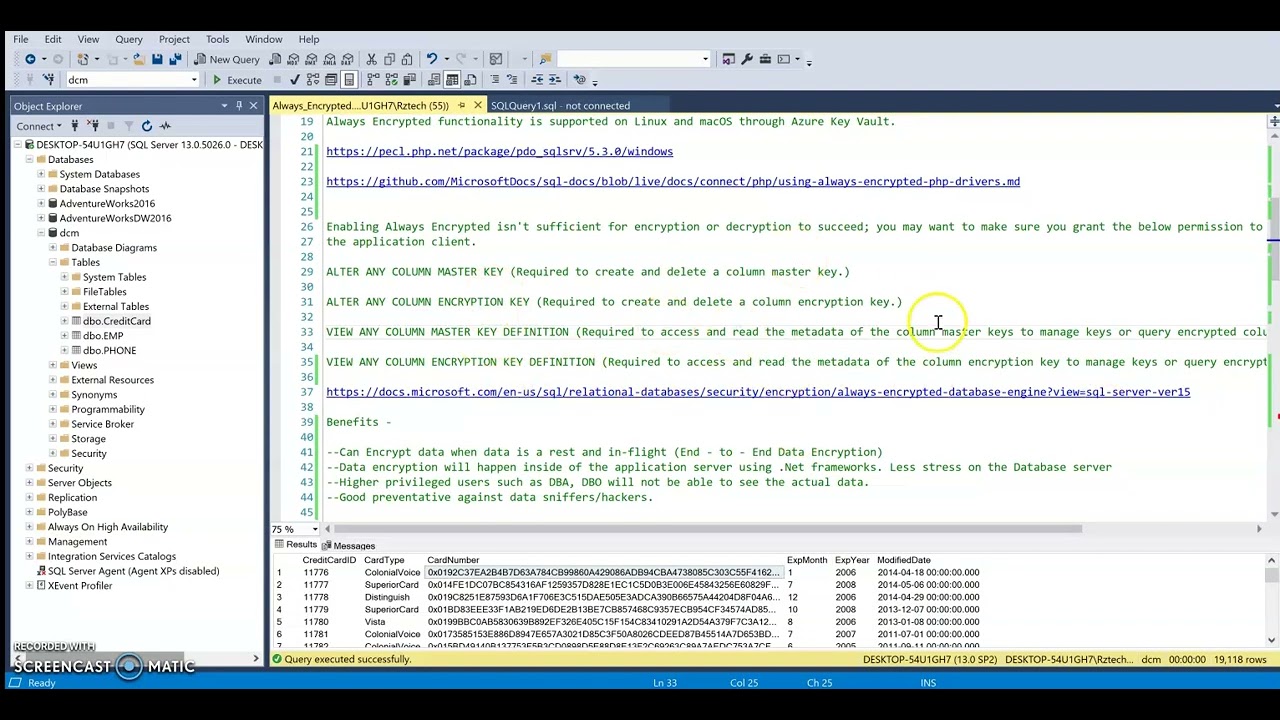 Always Encrypted Part 1