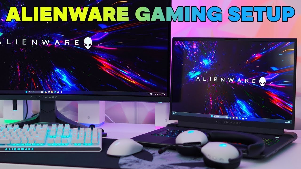 All Alienware Gaming Setup Featuring M18 R2