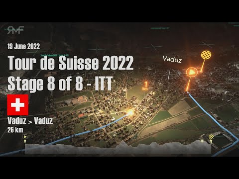 Tour de Suisse 2022 - Stage 8 (ITT in Vaduz) - Route, Profile