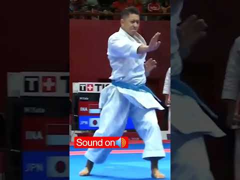 🥋 What a powerful kime! - Kata Anan #karate #martialarts #fight