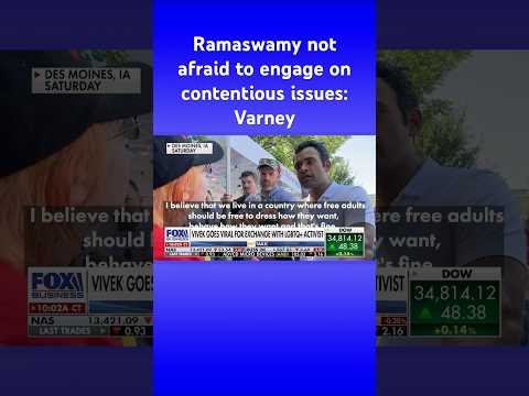 Varney ‘not surprised’ by Vivek Ramaswamy’s rising popularity in election polls #shorts
