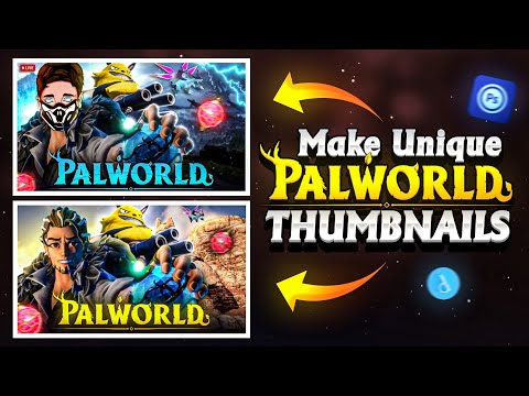 How To Make Palworld Thumbnail On Android | Palworld Thumbnail Tutorial | Rike Tutorial