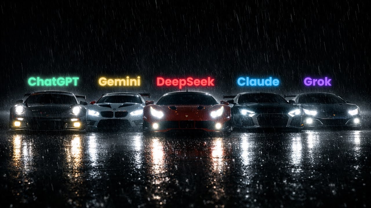 Chatgpt vs Claude vs Gemini vs Grok vs DeepSeek