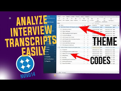 How to analyze interview transcripts in qualitative research (RTA with Nvivo)