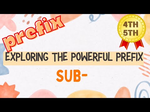 10 Powerful Words with the Prefix ‘Sub-’ | Expand Your Vocabulary!