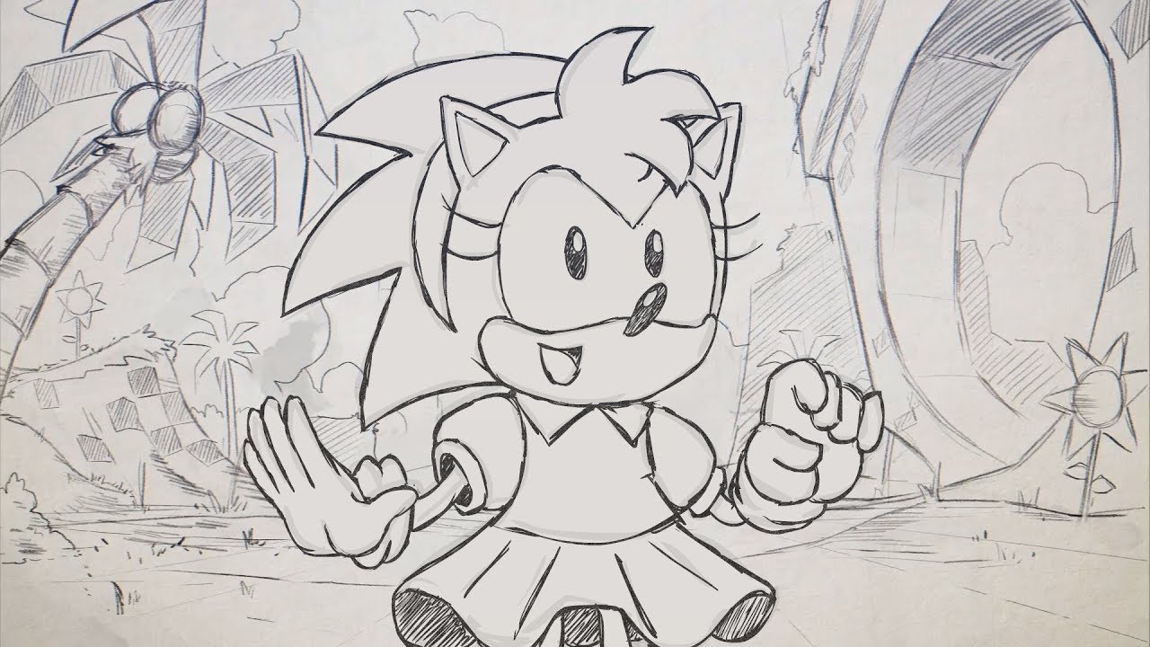 Sonic Mania Plus - Amy Rose Reveal Trailer (Unofficial)