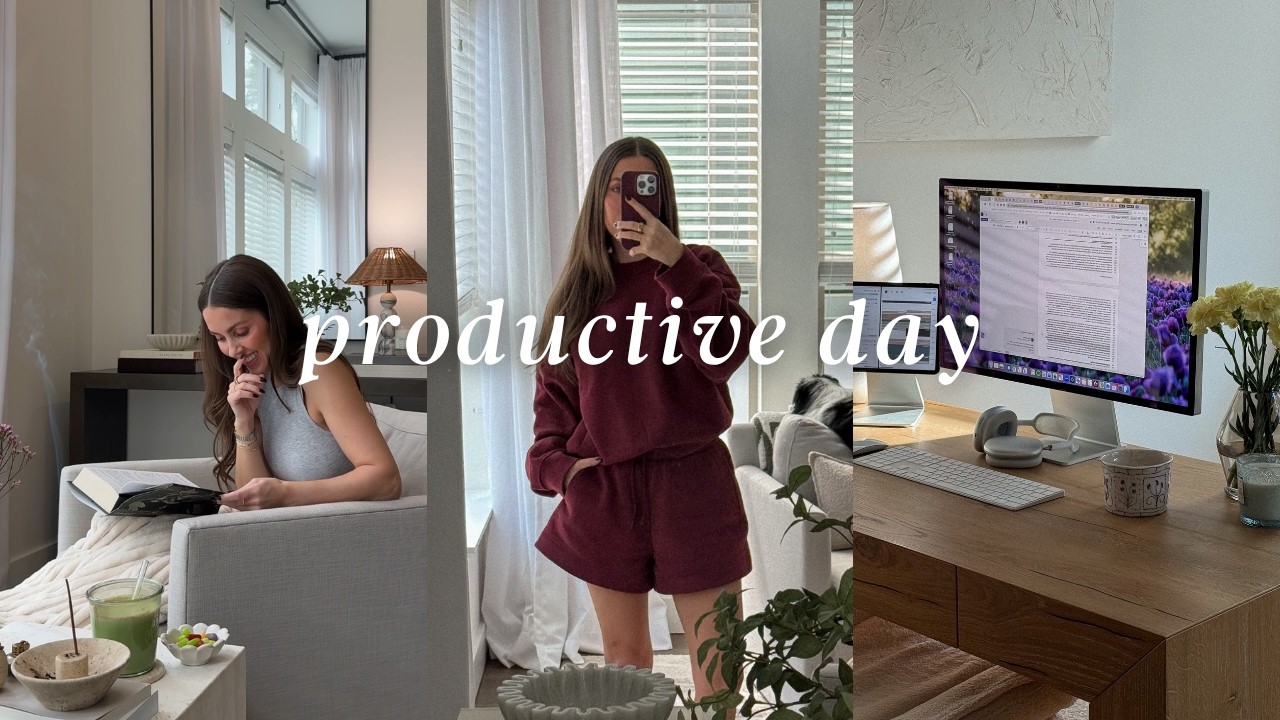 a realistic day in my life (7am–11pm) | how I stay productive & get it all done