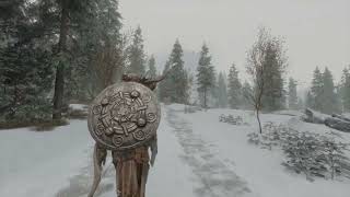 A walk with skyrim community shaders post-processing at Skyrim Special ...