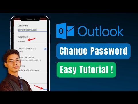 Outlook Password Change - Update Outlook Account Password !