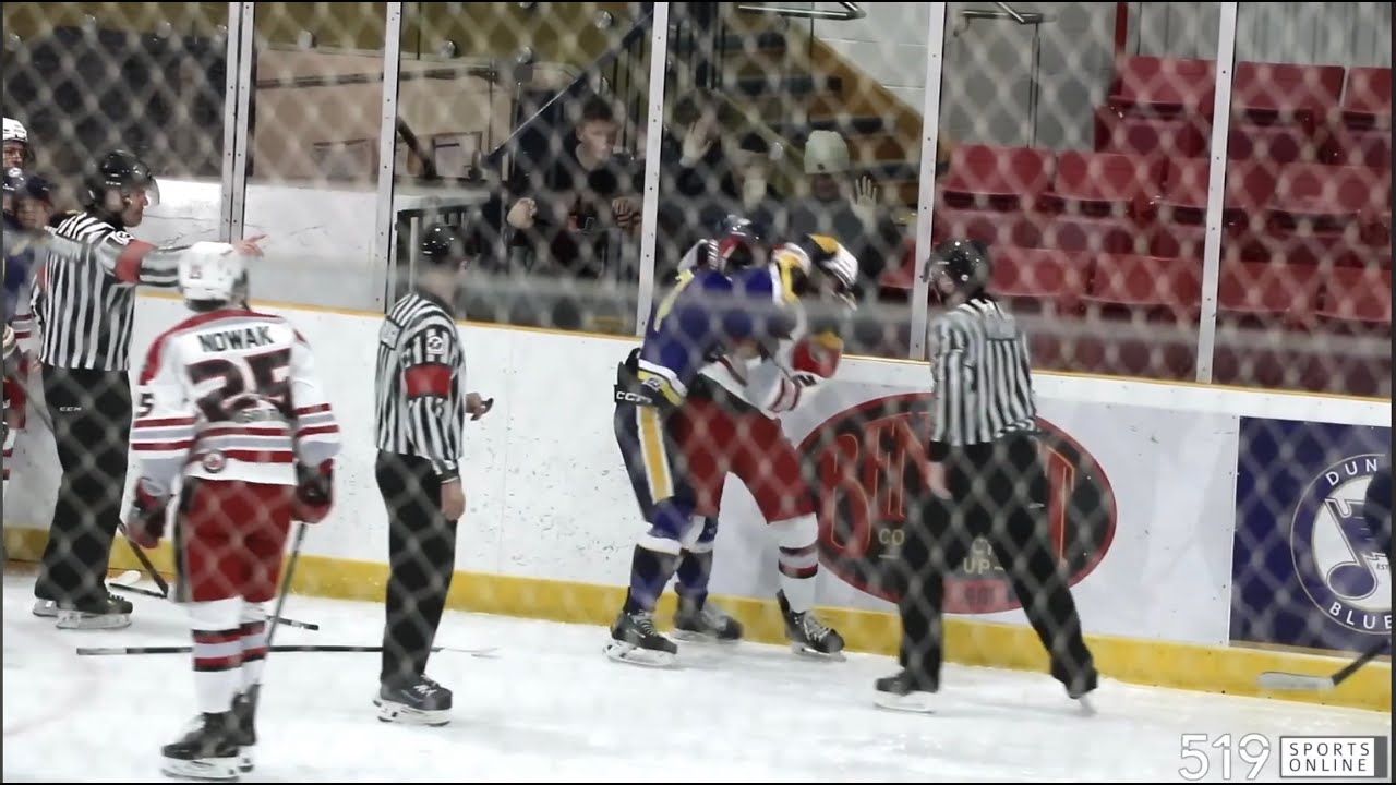 PJHL - Niagara Riverhawks vs Dundas Blues