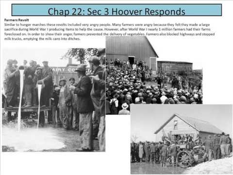 Ch 22 and 23 Great Depression