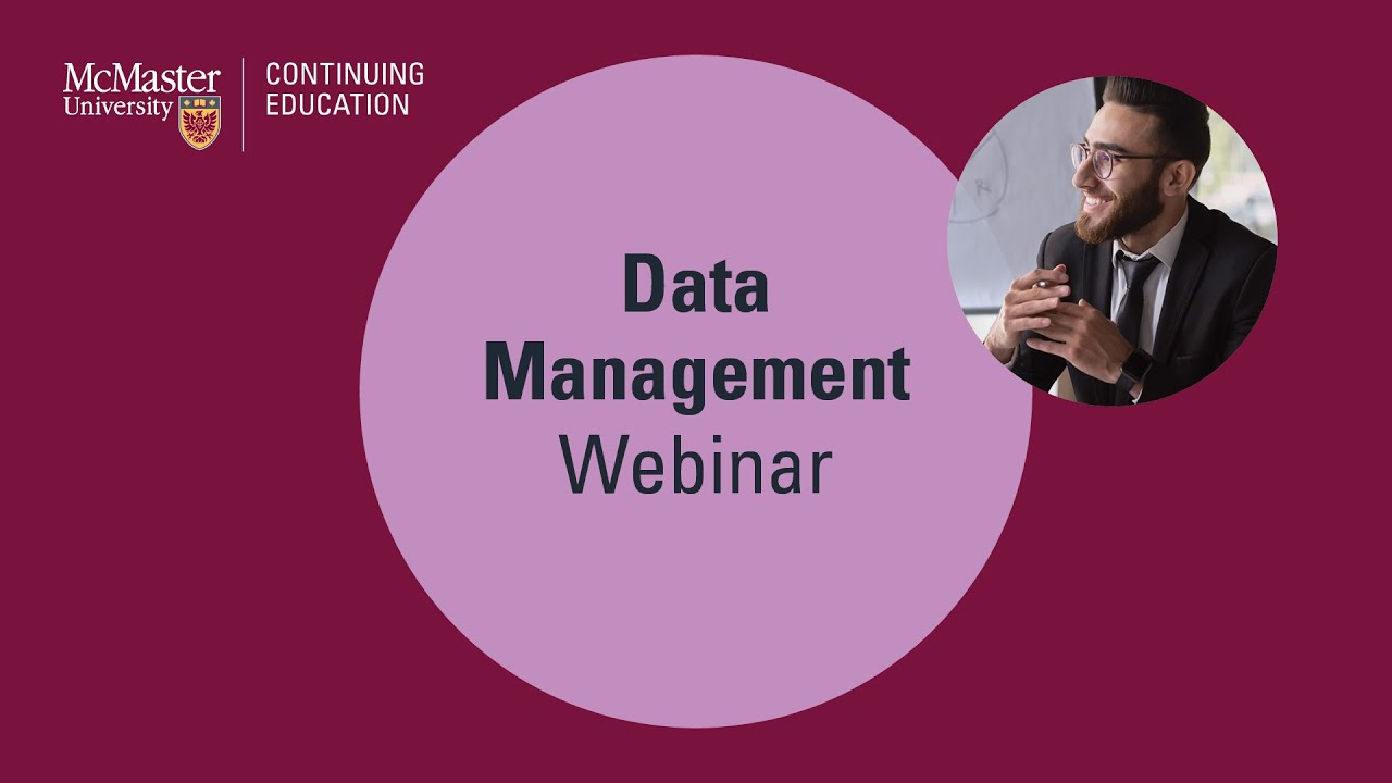 Data Management Webinar