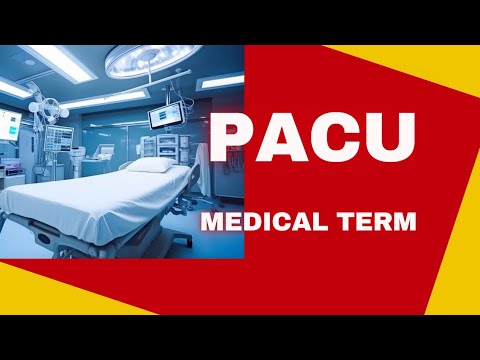 PACU/MEDICAL TERM IN HINDI#@AnitaSharmaGyan