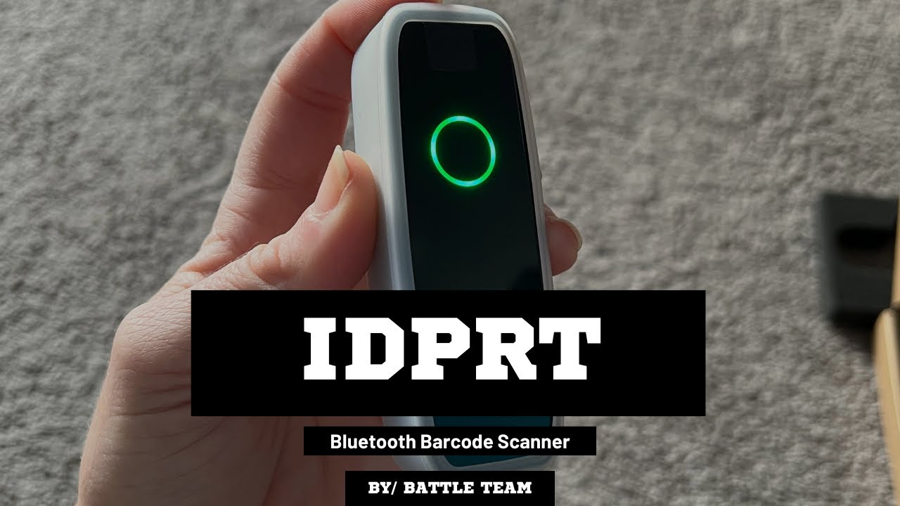 🔥REVIEW🔥 iDPRT Bluetooth Barcode Scanner, Mini 1D & 2D Wireless Barcode Scanner, 2-in-1