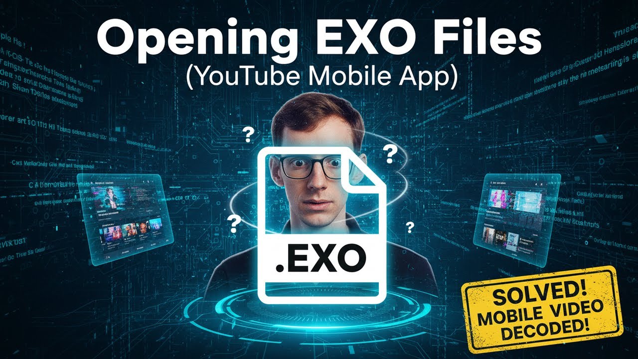 Opening EXO Files (YouTube Mobile App)