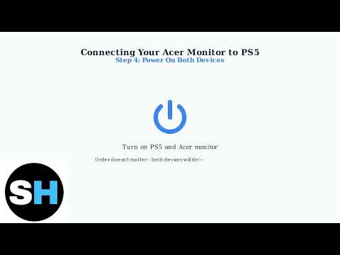 How To Connect Acer Monitor To PS5 – Step-By-Step HDMI Setup
