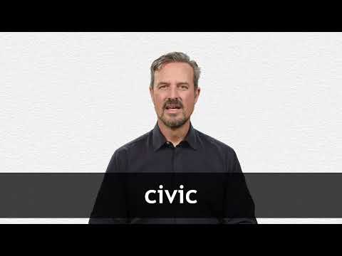 CIVIC definition and meaning | Collins English Dictionary
