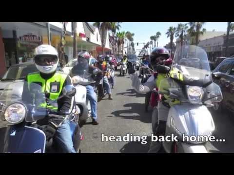 San Clemente Scooter Club Fish House Carlsbad Scoot 9-20-14