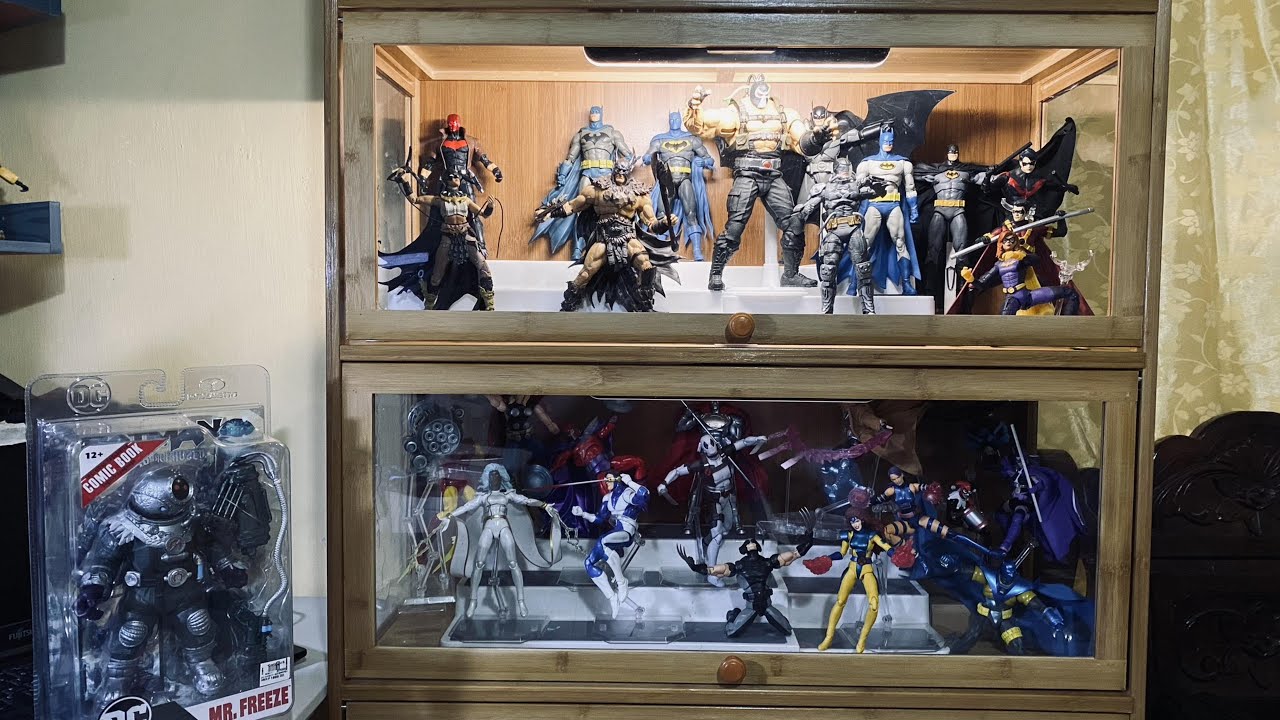 Action Figures Display Tip 01: Alternative Action Figure Cabinet - BAMBOO ACRYLIC DISPLAY CABINET