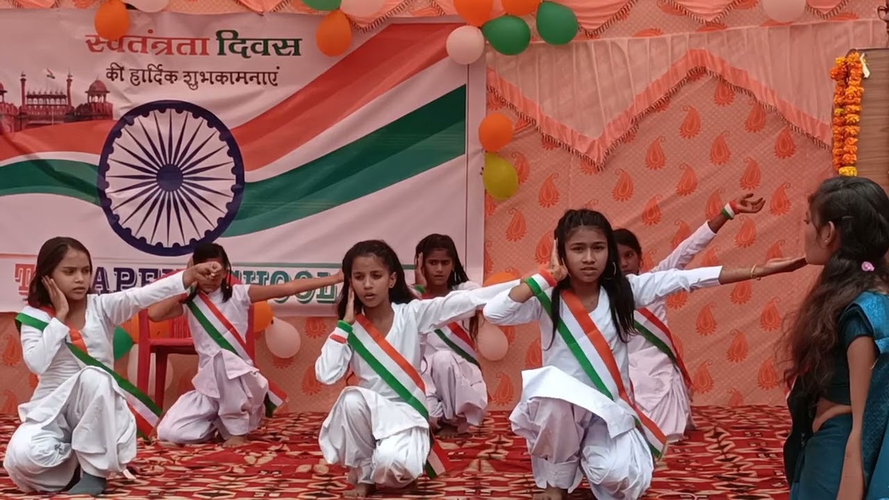 The Apex School khori kalan 15 August program //❤️Woh Bharat Desh Hai Mera❤️//