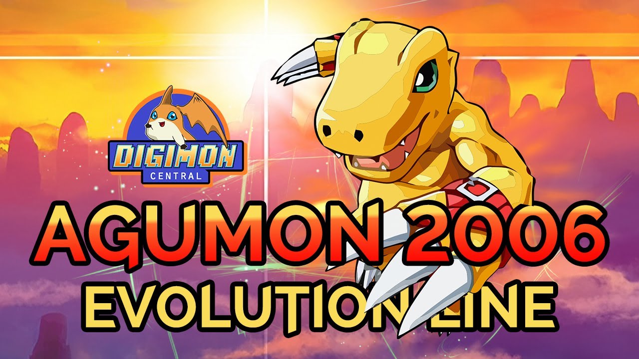 Agumon 2006 Evolution Line