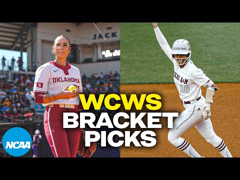 WCWS predictions from the 2025 college softball bracket
