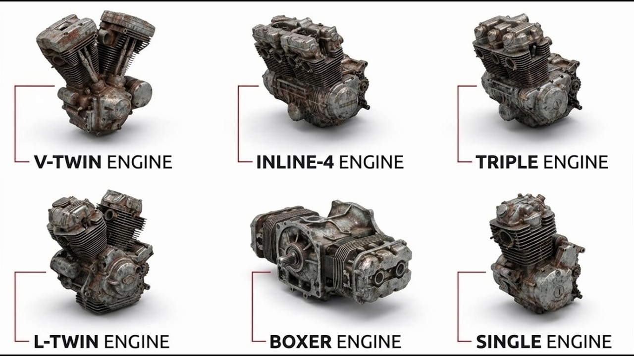 Every Motorcycle Engine Layout Explained in 18 Minutes