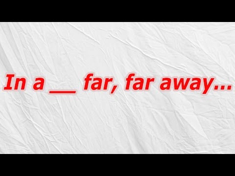 In a far, far away (CodyCross Crossword Answer)