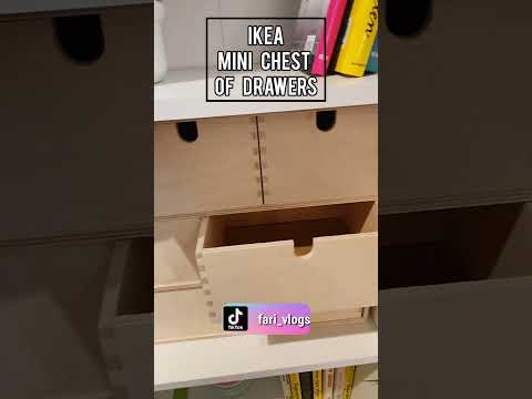 IKEA - Mini Chest Of DRAWERS | STORAGE ORGANIZERS #shorts