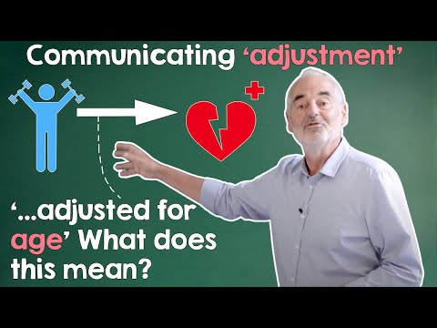 Why Research Results are 'Adjusted' for Confounding Factors - and How To Communicate About It