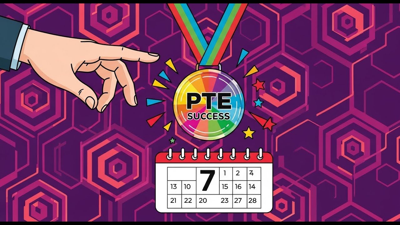 7-Day PTE Study Plan for Working Students | Score 70–90 Fast!”