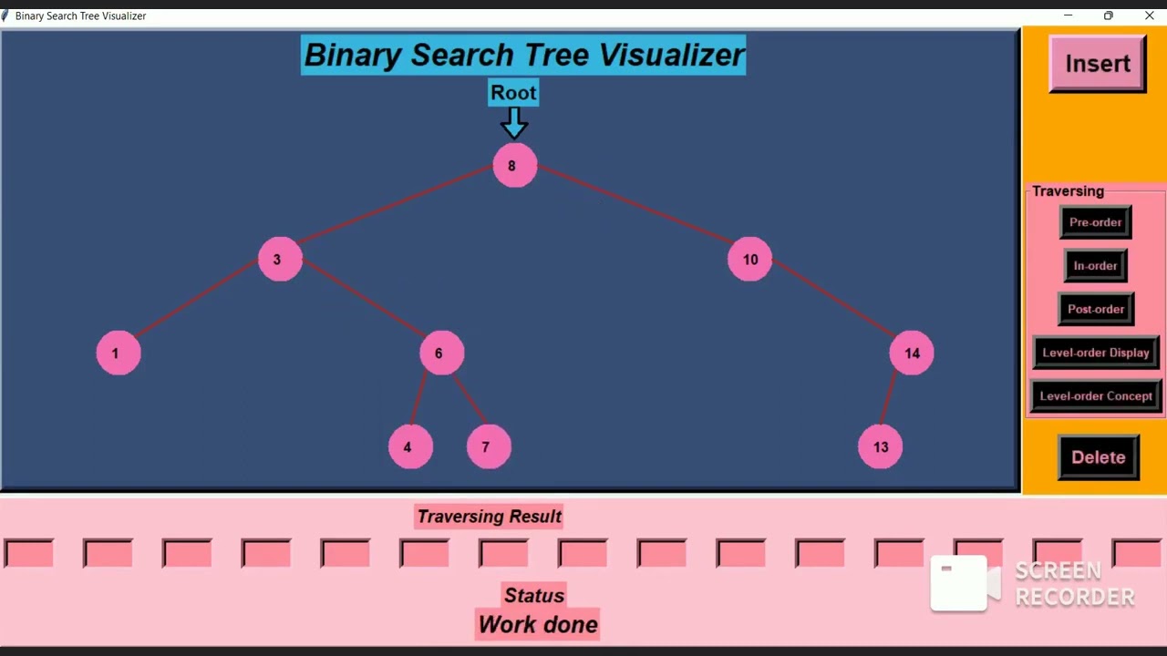 Binary Search Tree Visualizer