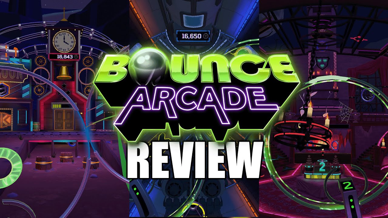 Bounce Arcade Review: A New Take on VR Pinball